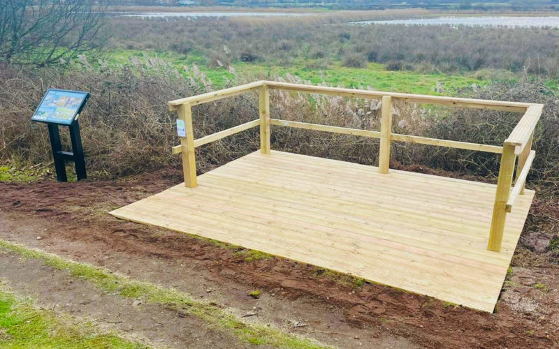 New Bird Viewing Platform - Southwold Town Council, Suffolk UK